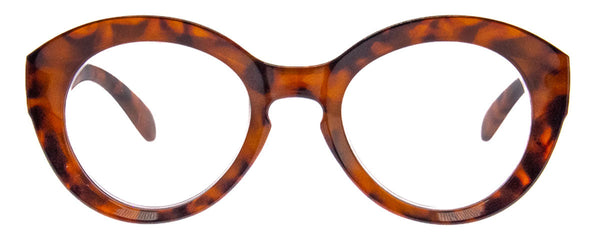 Vintage Inspired, Oversized Round Readers for Women and Men / 39183 Octavia